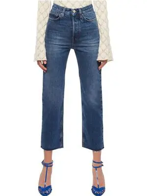 TOTEME Classic Straight-leg Jeans - Blue