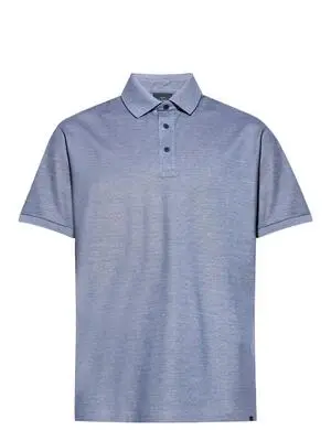 PAUL  SHARK Paul Shark Lightweight Cotton Polo Shirt - Blue