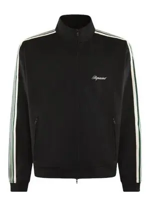 REPRESENT Logo Embroidered Track Jacket - Black