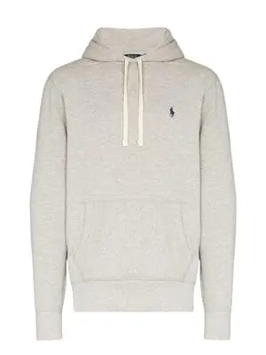 Polo Ralph Lauren Logo Fleece Hoodie - Gray