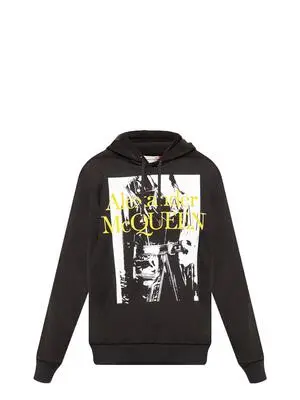 ALEXANDER MCQUEEN Alexander McQueen Graphic Print Hoodie