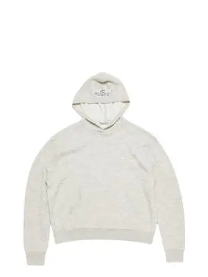 Acne Studios Logo Hoodie - Light Gray Mixed Colors