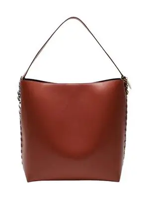 Stella McCartney Chain Link Shoulder Bag - Brown