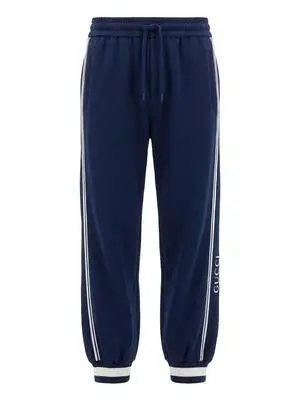 Gucci Technical Jersey Jogging Pants - Black