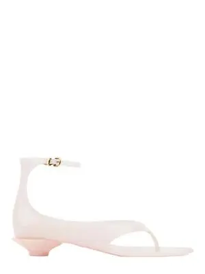 Chloé Thong Sandals With Wavy Sole - Blush Pink