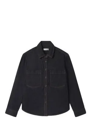 FRAME Long Sleeved Classic Denim Shirt - Black