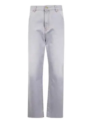 DARKPARK Lisa Belted Straight-leg Jeans - Gray
