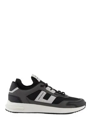 ARMANI EXCHANGE Armani Exchange Lace-Up Sneakers With Contrasting Details