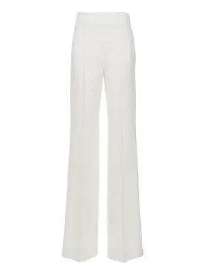 Chloé Logo Casual Pants - White