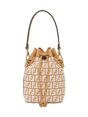 FENDI Fendi Mon Tresor Drawstring Bucket Bag