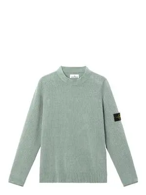 Stone Island Round Neck Sweater - Sage
