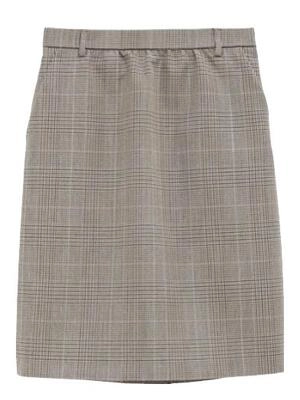GUCCI Gucci Checked Mini Skirt