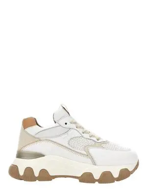 Hogan Hyperactive Lace-up Sneakers - White