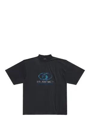 Balenciaga Surfer Medium Fit T-shirt - Black