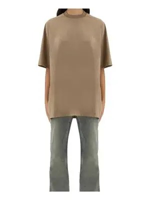 Rick Owens Jumbo Crewneck T-shirt - Gray
