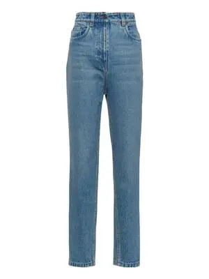 Prada Five-pocket Denim Jeans - Medium Blue