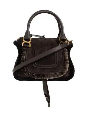 Chloé Small Marcie Shoulder Bag - Black
