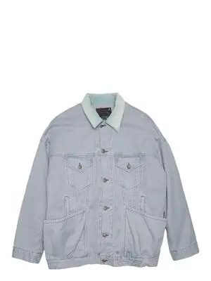 R13 Long Sleeve Casual Jacket - Gray