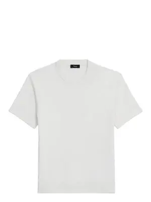Theory Short-sleeved Crewneck T-shirt - White