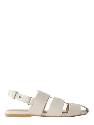 J.W.ANDERSON Logo Flat Sandals - Nude