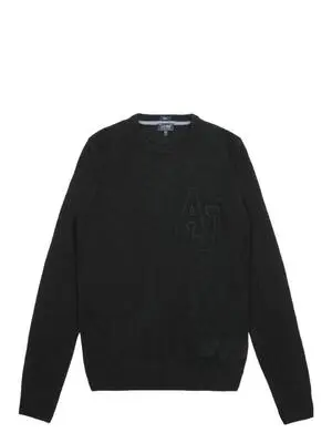 Emporio Armani Round Neck Pullover - Black