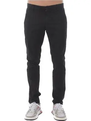 DONDUP Slim-fit Chino Trousers - Black