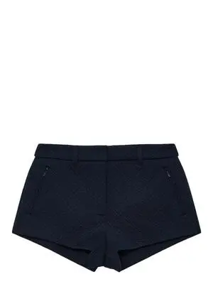 Casablanca Monogram Jacquard Shorts - Black