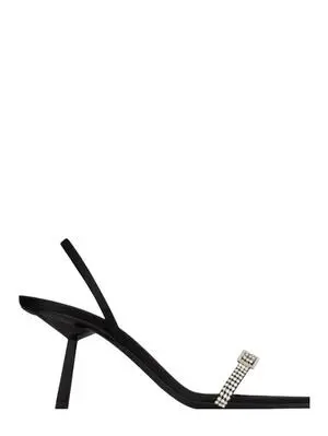 SAINT LAURENT Saint Laurent Rendez-Vous Slingback Sandals
