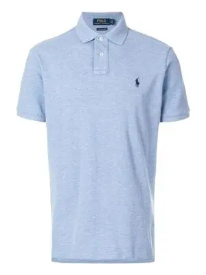 Polo Ralph Lauren Classic Logo Embroidered Polo Shirt - Blue