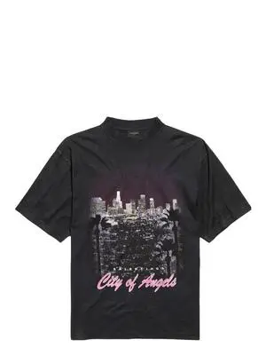 Balenciaga Balenciaga City Of Angels Faded T-Shirt Faded Black