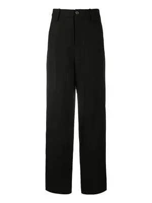 UMA WANG Wide-leg Trousers - Black