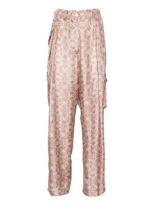 DRIES VAN NOTEN Dries Van Noten Printed Belt-Loop Casual Pants