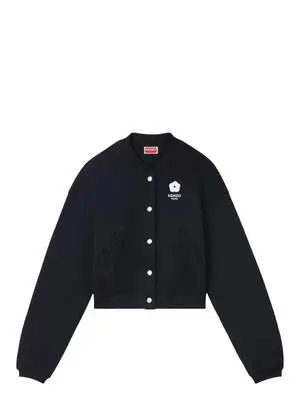 Kenzo Boke Flower 2.0 Boxy Teddy Jacket - Black