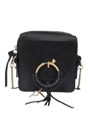 See By Chloé Joan Leather Camera Crossbody Bag - Black
