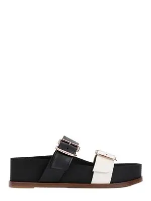 Gabriela Hearst Wren Platform Sandals - Black