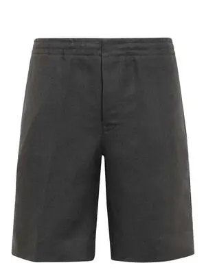 Zegna Relaxed Fit Waist Shorts - Black