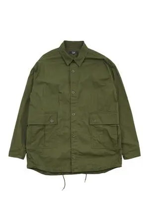 Comme Des Garçons Cotton Overshirt Army - Green