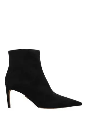 Dolce & Gabbana Pointed Toe Stiletto Ankle Boots - Black