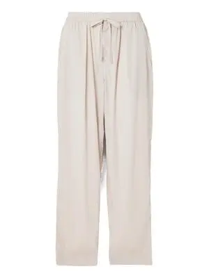 Isabel Marant Étoile Wide-leg Drawstring Pants - White