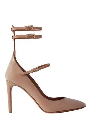 Alaïa Buckled High Heels - Brown
