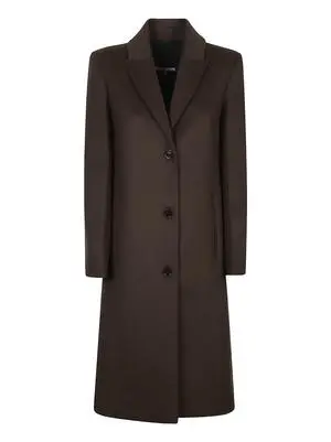 Patrizia Pepe Wool Coat - Black