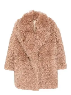 Tagliatore Tagliatore Astrid Fur Coat Nude