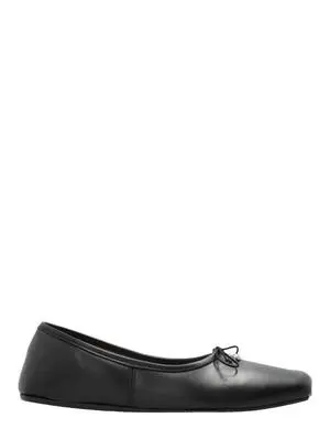 VIVIENNE WESTWOOD Bow Detail Ballerina Flats - Black