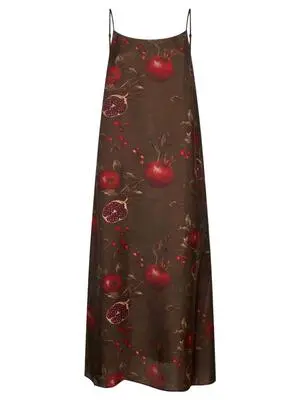 UMA WANG Anaya Dress - Brown