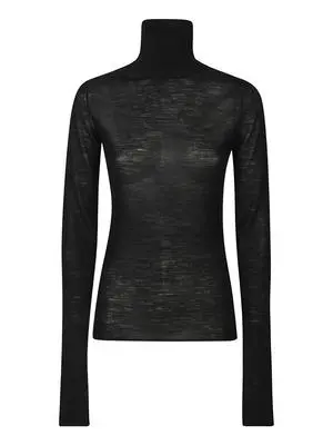PATRIZIA PEPE Patrizia Pepe Cropped Turtleneck Top
