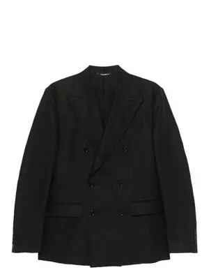 Dolce & Gabbana Dolce & Gabbana Double-Breasted Blazer Black