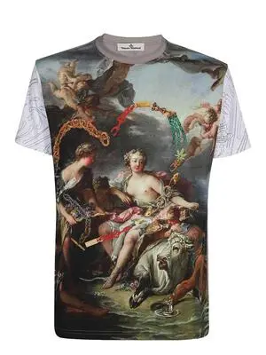 VIVIENNE WESTWOOD Boucher Printed Crewneck T-shirt - Black