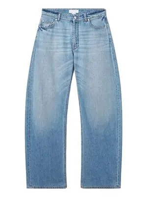 Stella McCartney Mid Waist Relaxed Curve Jeans - Medium Blue