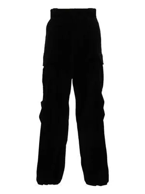 Prada Corduroy Cargo Pants - Black