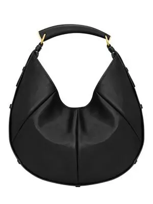 Saint Laurent Mombasa Medium Hobo Bag - Black